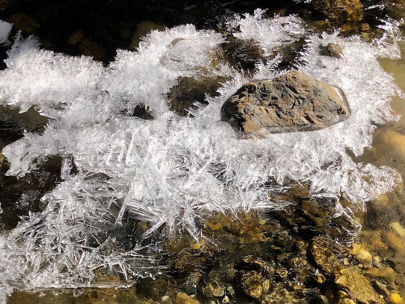 Silent Sunday – Stream Freezing & Thawing | Eliza Waters